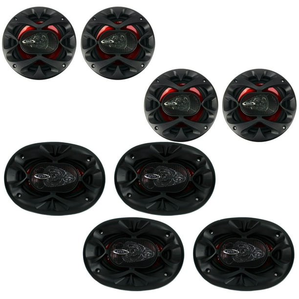 Boss Ch6530 6 5 Car Speakers 4 Pack And Ch4630 4x 6 Car Speakers 4