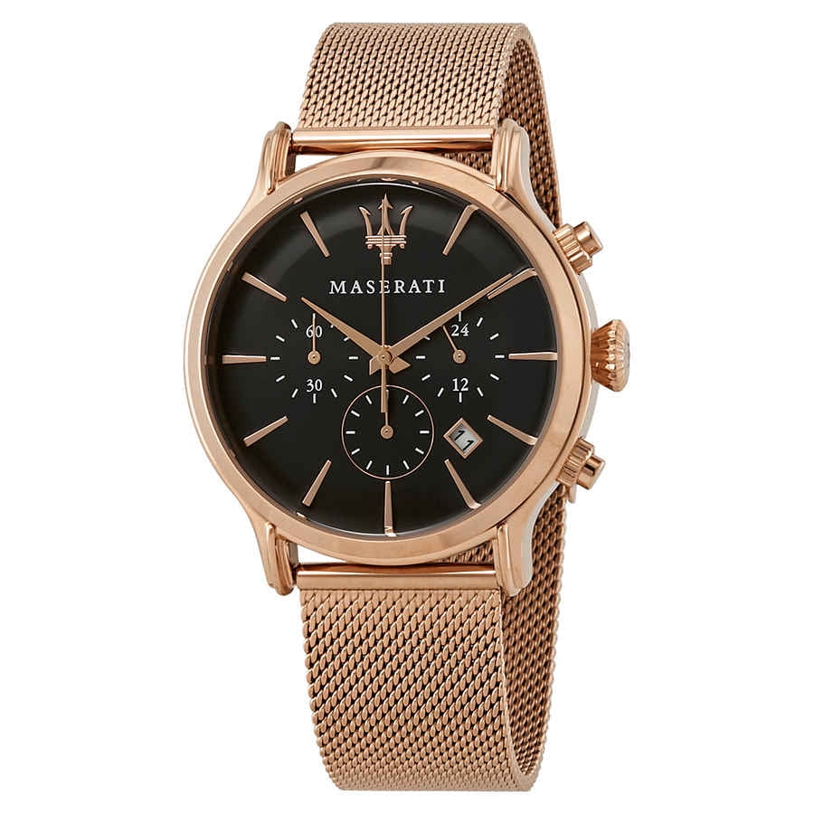 Maserati - Men's Epoca R8873618005 Rose-Gold Stainless-Steel Quartz ...