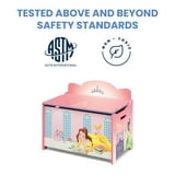 Disney Princess Deluxe Toy Box by Delta Children, Greenguard Gold ...