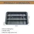Brownie Pan Non- with Dividers, Brownie , Brownie Trays,18 Pre-slice ...