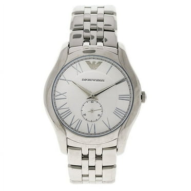 Emporio Armani Men's Chronograph Stainless Steel Classic Dress Watch ...