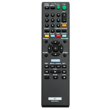Sony RMT-VB100U Replaced Remote Control for Sony Blu-Ray DVD players - Walmart.com