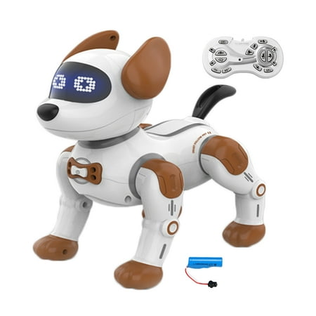 Yilovego Smart Sensor RC Robot Dog Programming Walking Dancing Singing ...