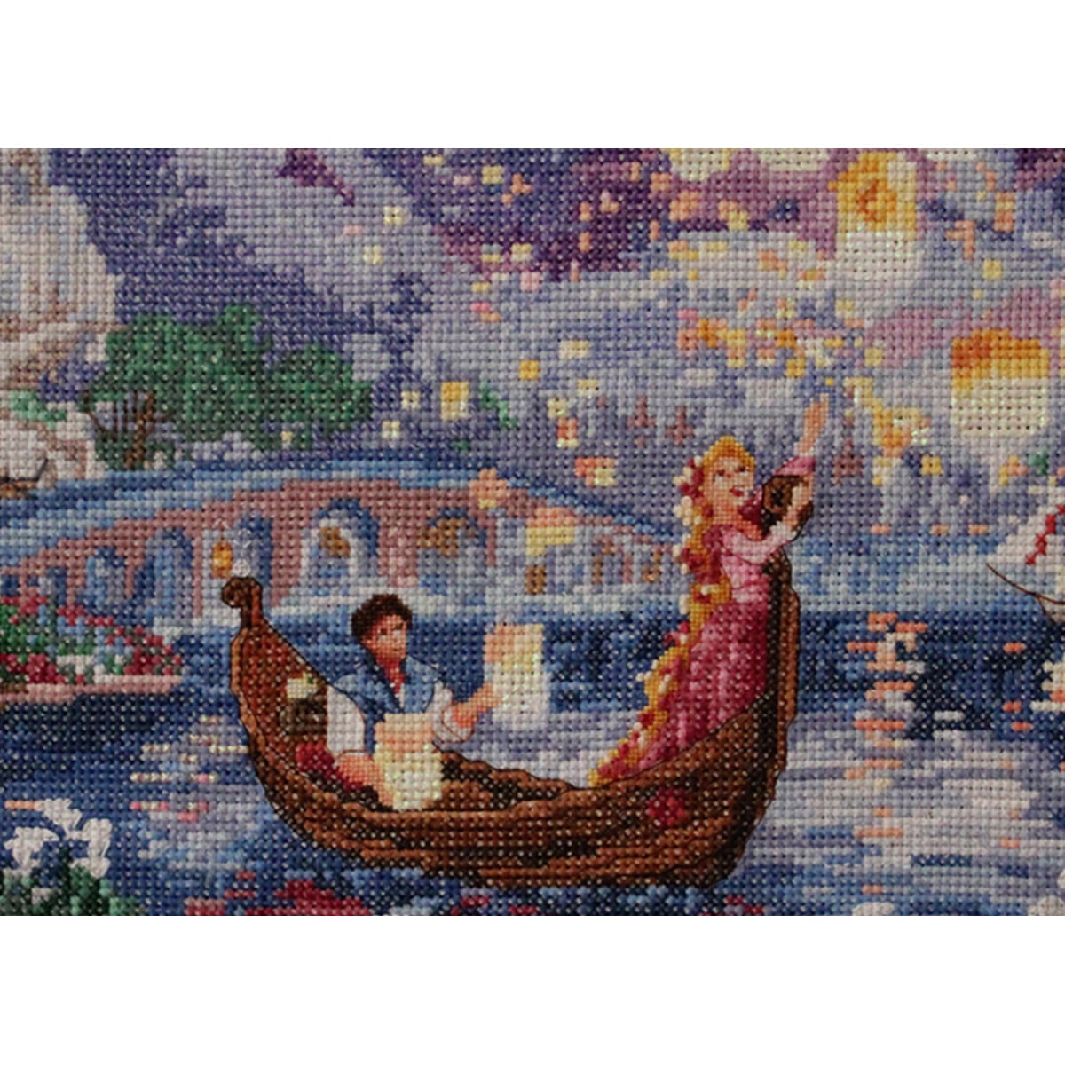 Tangled Vignette Counted Cross Stitch Kit 5"X7"-5"X7" - Walmart.com