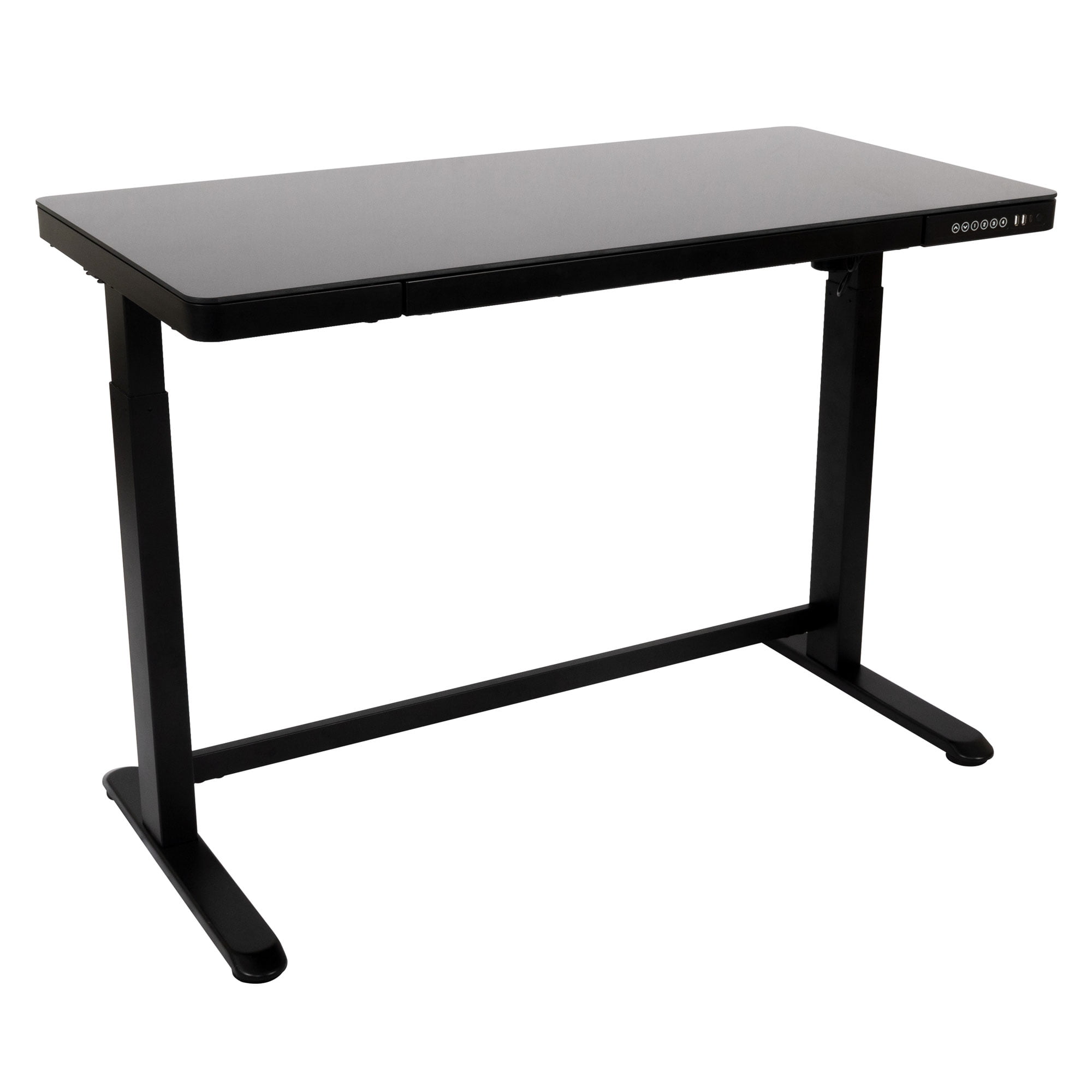 Living Essentials Jefferson Sit Stand Tabletop Desk Workstation ...