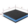 Artrylin 4-Pack Heavy Duty Blue EVA Anti-Vibration Pads, 50x50x22.3mm ...