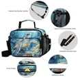 ALAZA Turtle Underwater Coral Lunch Box Insulated Cooler Bag Reusable ...