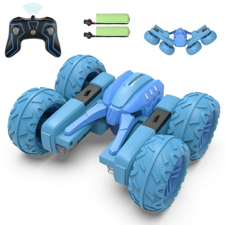 Rechargeable Double-sided RC Racing Car, ALLCACA Remote Control Car 360 ...