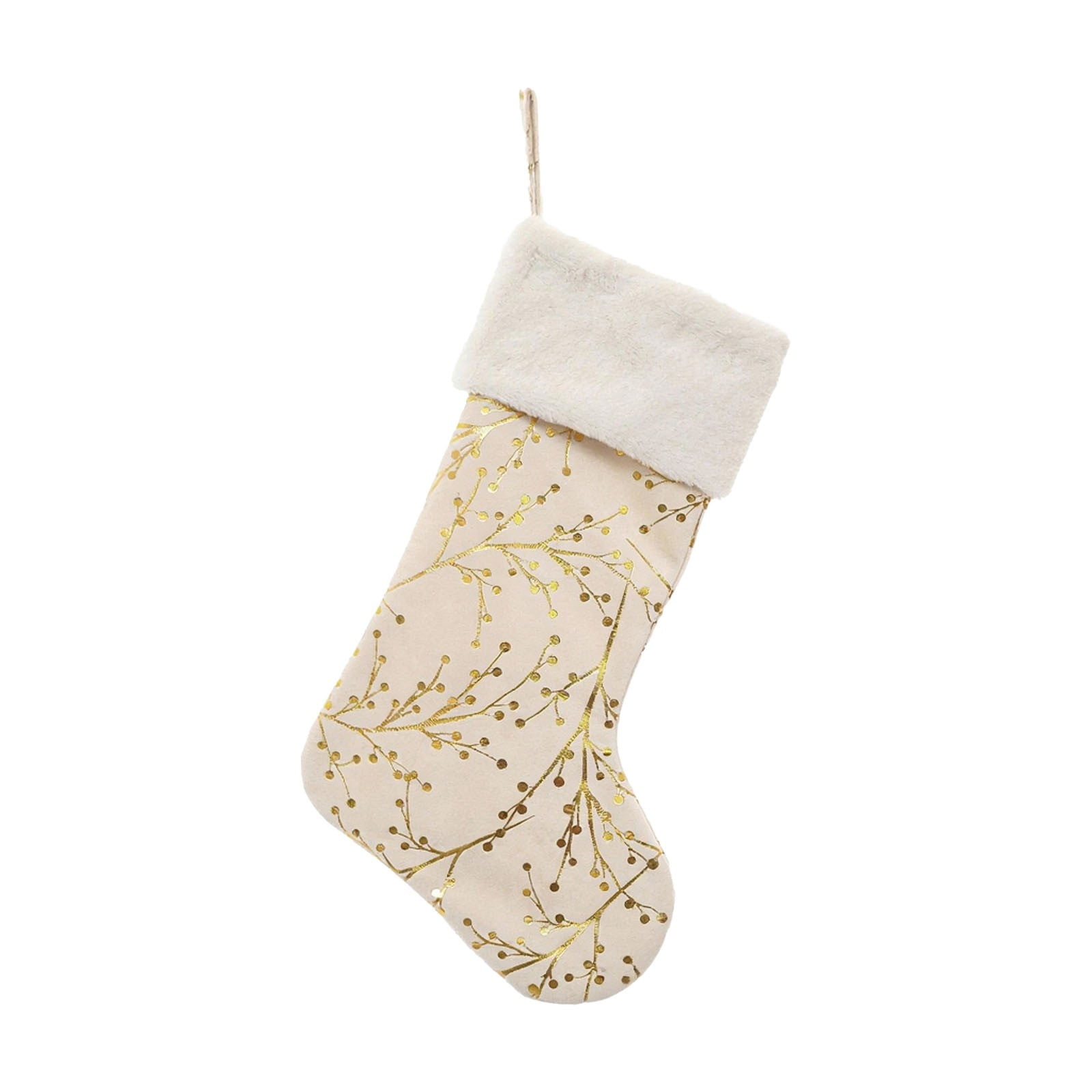 Click here for Elapind Gold Christmas Stockings  Cloth Gold Chris... prices