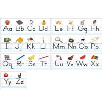 North Star Teacher Resources Black Modern Manuscript Alphabet Line ...