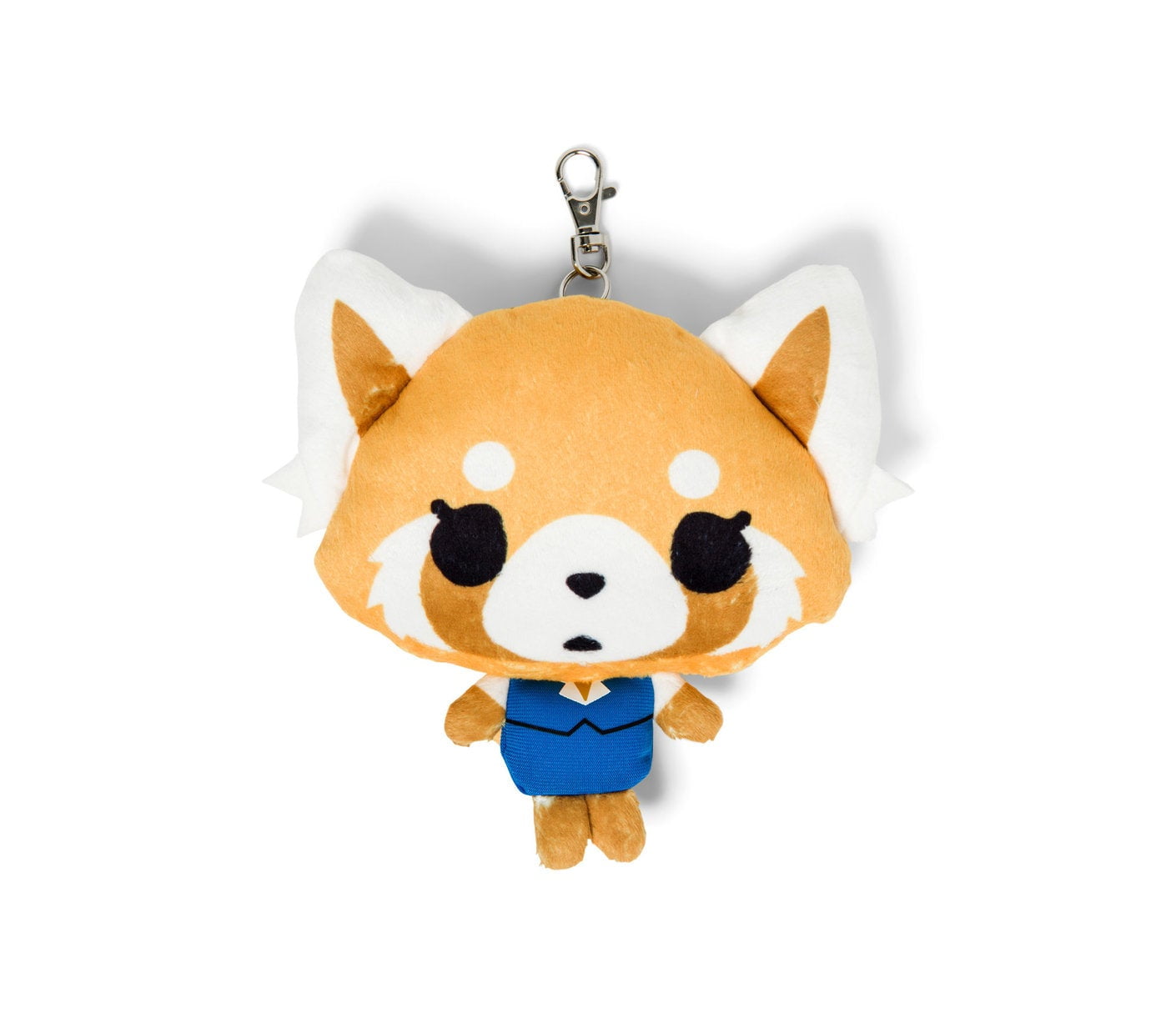 Aggretsuko Plush ID Badge Holder with Key Reel Sanrio Japan - Walmart.com