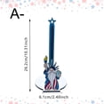 Bowayaoa 4th of July Patriotic Gnome Paper Towel Holder, Wooden ...