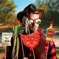 BESTSKY Western Cowboy Photo Booth Props Cowboy Wanted Poster Selfie ...