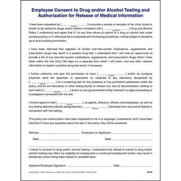 Performance Review Form for Non-Exempt Employee, 8.5 x 11, 75 Pack ...