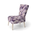 Designart "Ethereal Rococo Flourish Victorian Pattern XXV" Upholstered ...