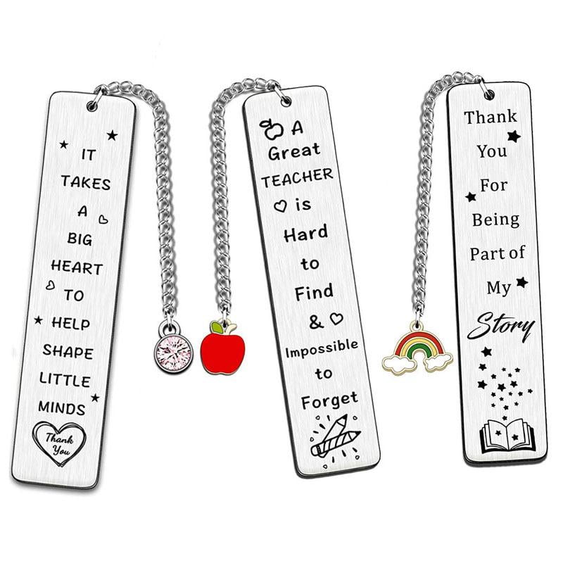 Click here for Kurtrusly Teachers Day Bookmark Gift 5.71 X 1.77 X... prices