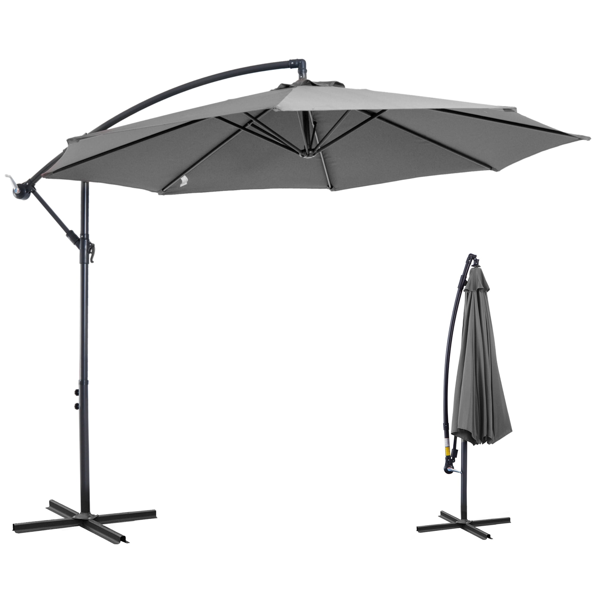 Click here for Outsunny 9.7ft Offset Patio Umbrella  Hanging Cant... prices