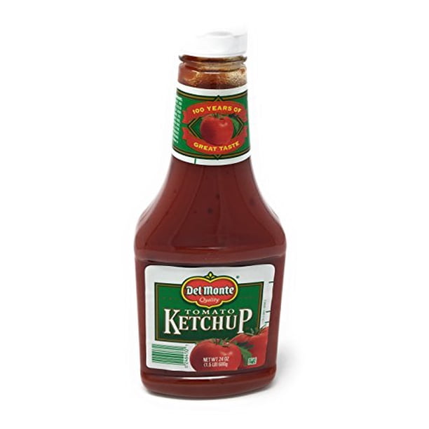 Del Monte Tomato Ketchup - 24oz Bottle 2 Piece Set - Walmart.com ...