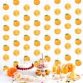 8 Pcs Orange Party Decorations Citrus Slice Birthday Hanging Garlands ...