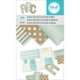 We R Memory Keepers Paper Pad, 3" x 5", Kraft with Mint Foil, 36 Sheets ...