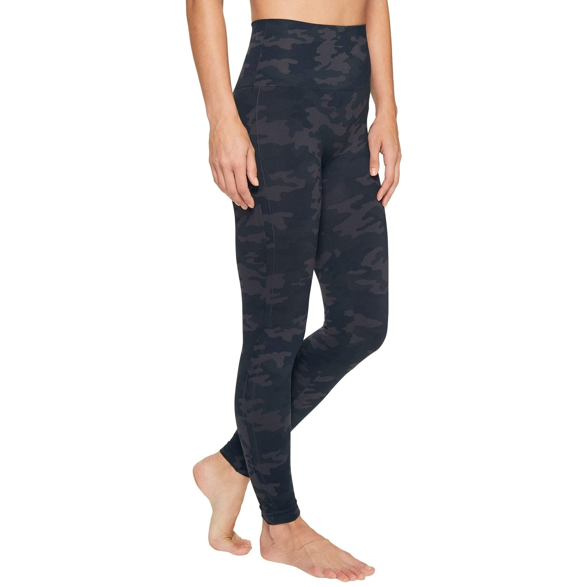 Click here for Spanx Womens Seamless Camo Leggings  Black Camo  M... prices