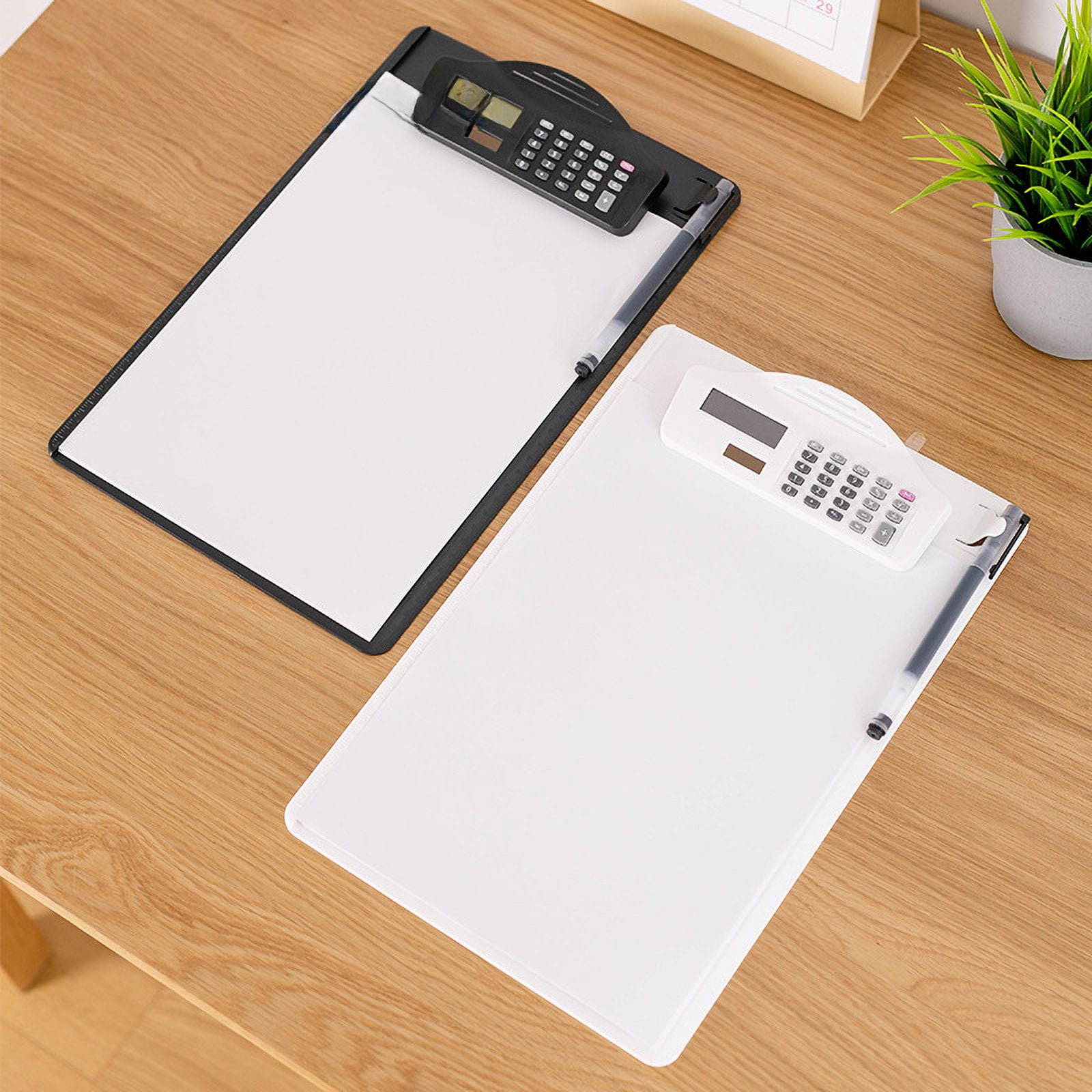 Tablero para carpetas multifunción A4 con calculadora, tablero de ...