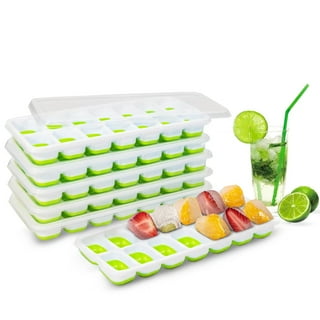 2 Mini tiny Ice Cube Trays Easy Twist BPA Free Tiny Ice Cold Drinks ...