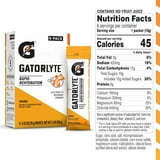 Gatorade Gatorlyte Rapid Rehydration Powder, Orange, 0.52 oz, 6 Pack ...