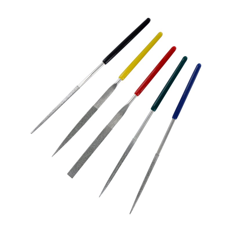 Modelcraft 5 Pce Mini Diamond File Set (100mm) - Walmart.com