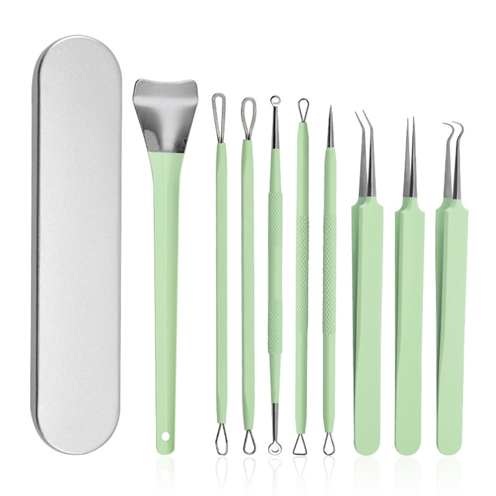 huanledash 1 Set Blackhead Removal Tool Double-head Sharp Portable Safe ...