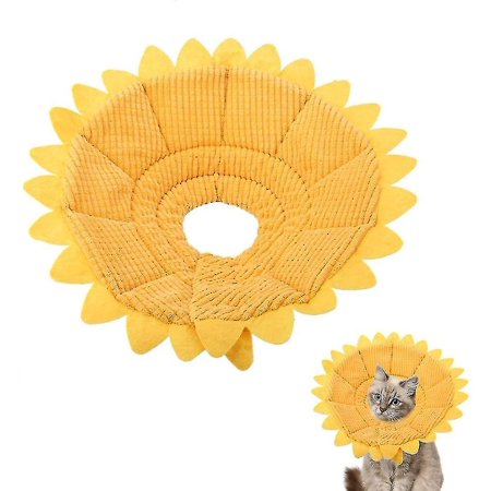 Sunflower collar, 1 piece, yellow | Walmart Canada