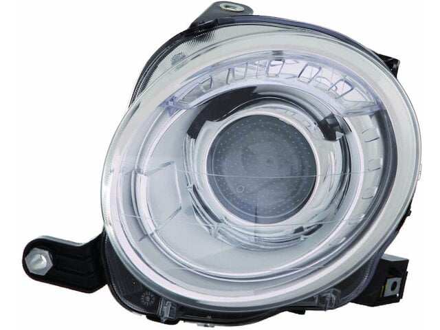 Left Headlight Assembly - Compatible with 2012 - 2018 Fiat 500 2013 ...