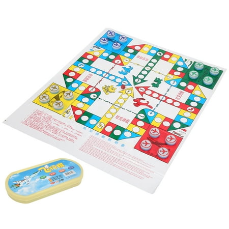 Fosa Kid Aeroplane Chess Plastic Chess Game With Oval Box Family Party ...