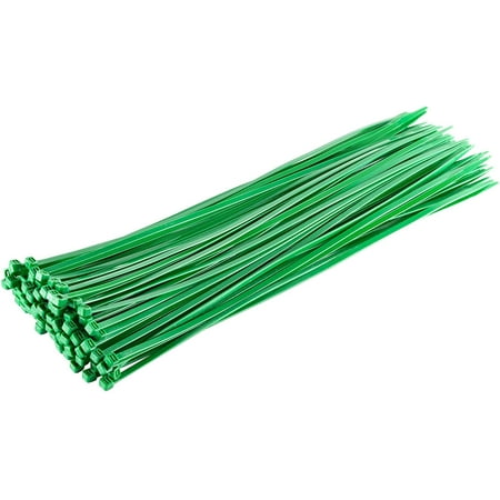 SHIJI65 18 Inch Green Heavy Duty SHIJI65 s, 100 Pack, 175lb Strength ...