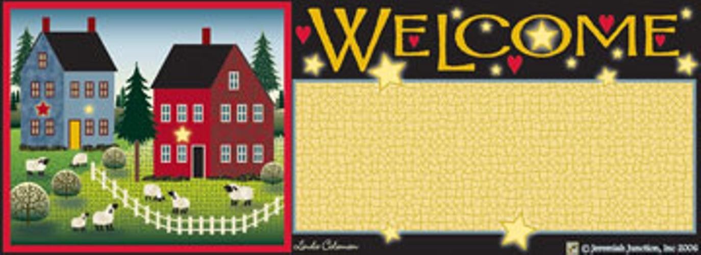 Colonial Salt Box Primitive Mailbox / Door Magnet - Walmart.com