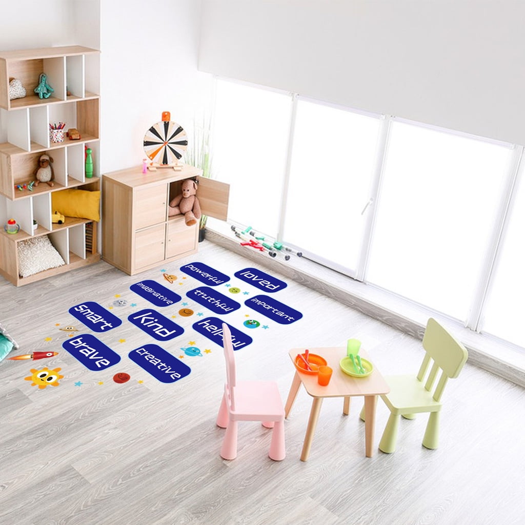 Click here for Jinsinto Stickers Jump House Game Hopscotch Floor... prices