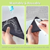 WSBArt 8 Pcs Anti-Sticky Rug Grippers, Non Slip, Triangle Design ...