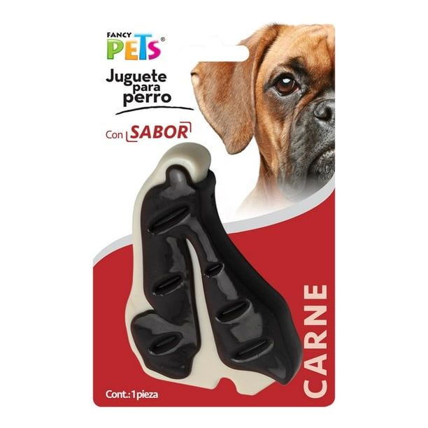 Juguete para Perro Fancy Pets Hueso Sabor Carne | Bodega Aurrera en línea