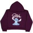 Disney Lilo & Stitch Girl's 2-Piece Fleece Set - Stitch Pullover Hooded ...