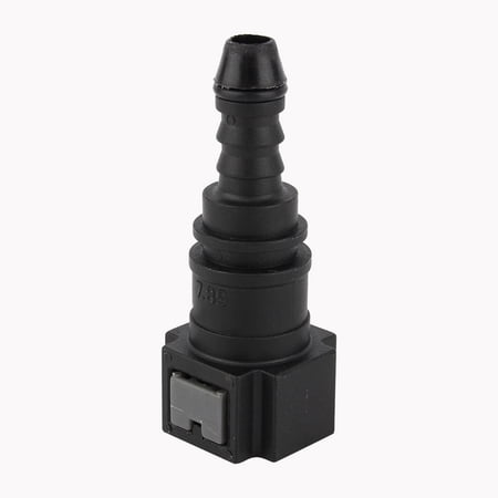Fuel Fitting, Nylon 5.3cm Long Fuel Adapter Straight High Strength ...