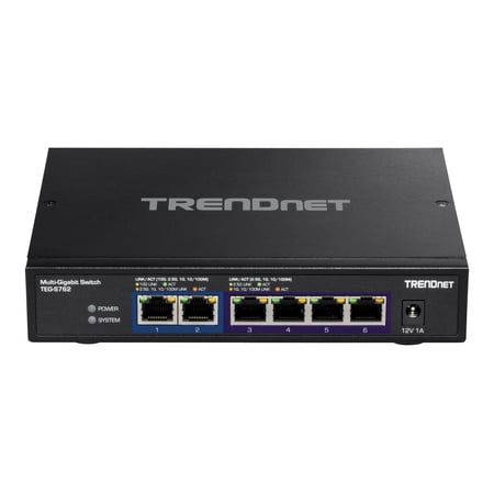 TRENDnet TEG-S762 - Switch - unmanaged - 2 x 10GBase-T + 4 x 2.5GBase-T ...