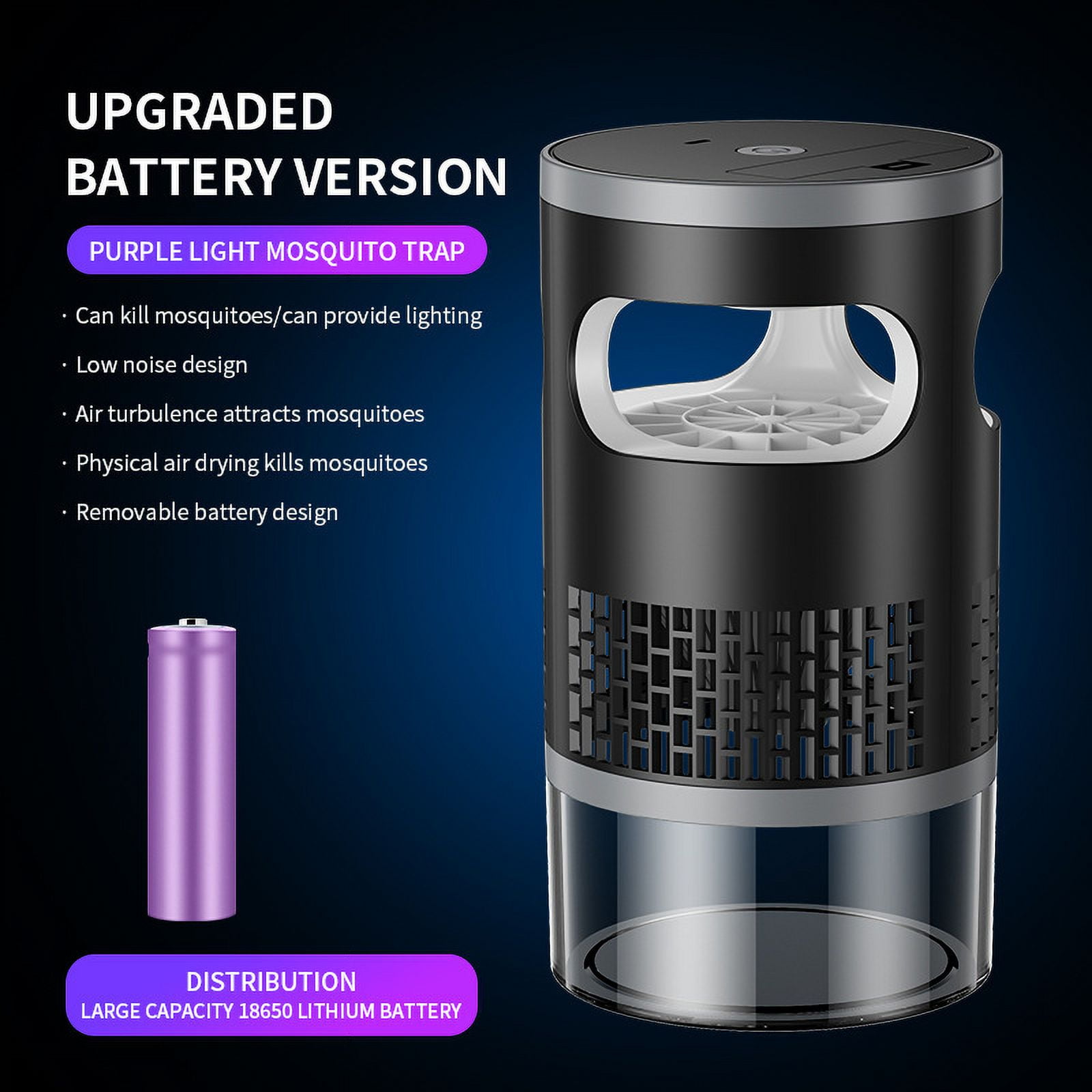 Matamoscas solar para exteriores, matamoscas eléctrico, matamoscas ...