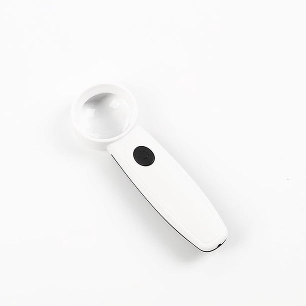 Lupa de lectura iluminada de 1 pieza, lupa USB 11X con luz LED, lupa de ...