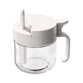 Oil Dispenser Bottle with Brush 2 in 1 Glass Cooking Oil Container with ...