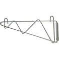 Wall Mount Brackets for Chrome Wire Shelving, Set of 2 - NSF Certified ...