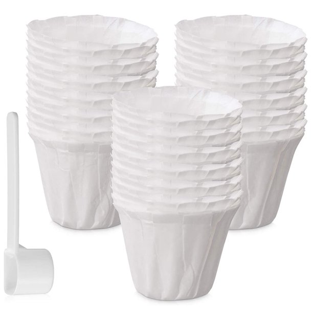 Disposable Paper Coffee Filters, Keurig K Cup Paper Filters for Single ...