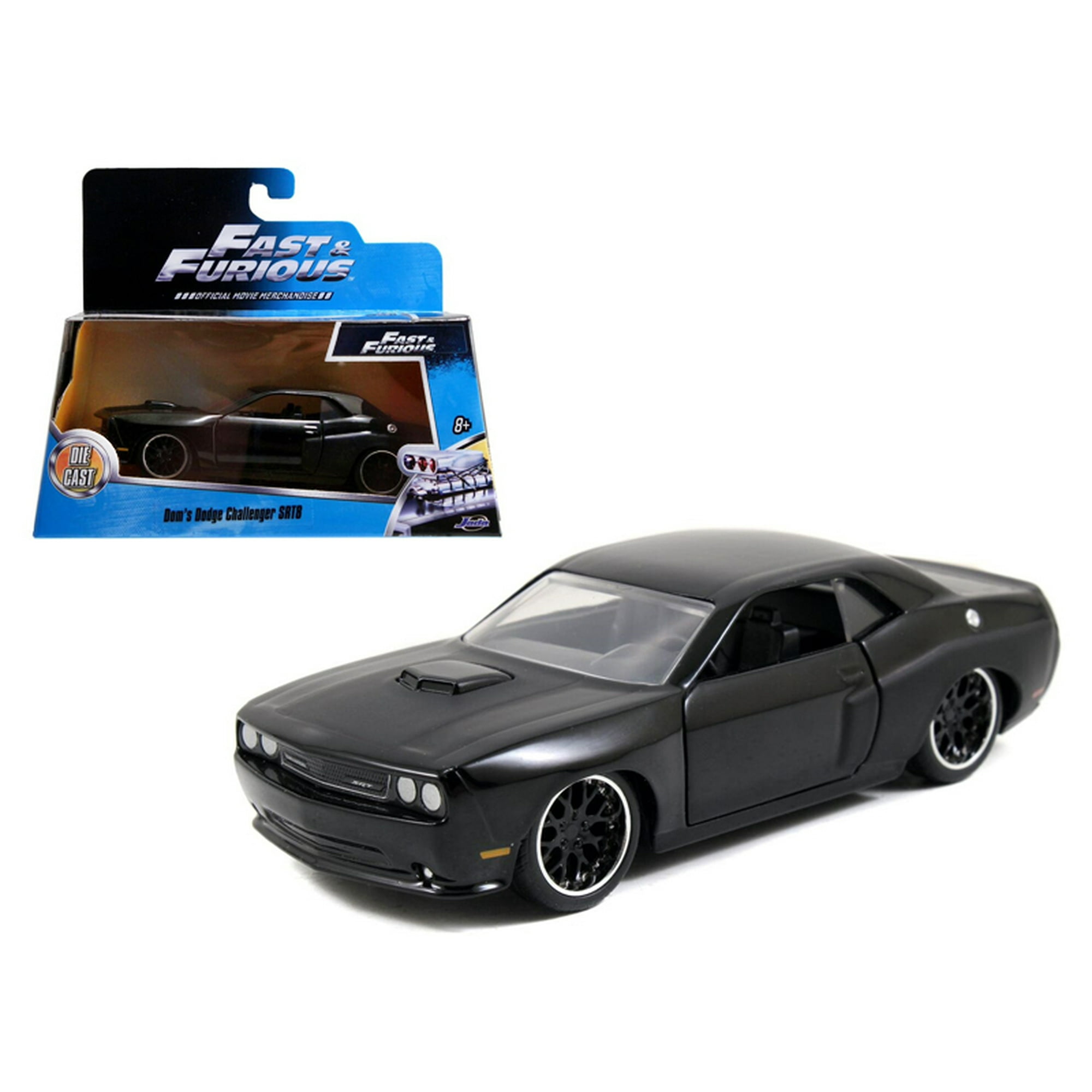 Click here for Jada Toys Jada Doms Dodge Challenger Srt8 Black fa... prices