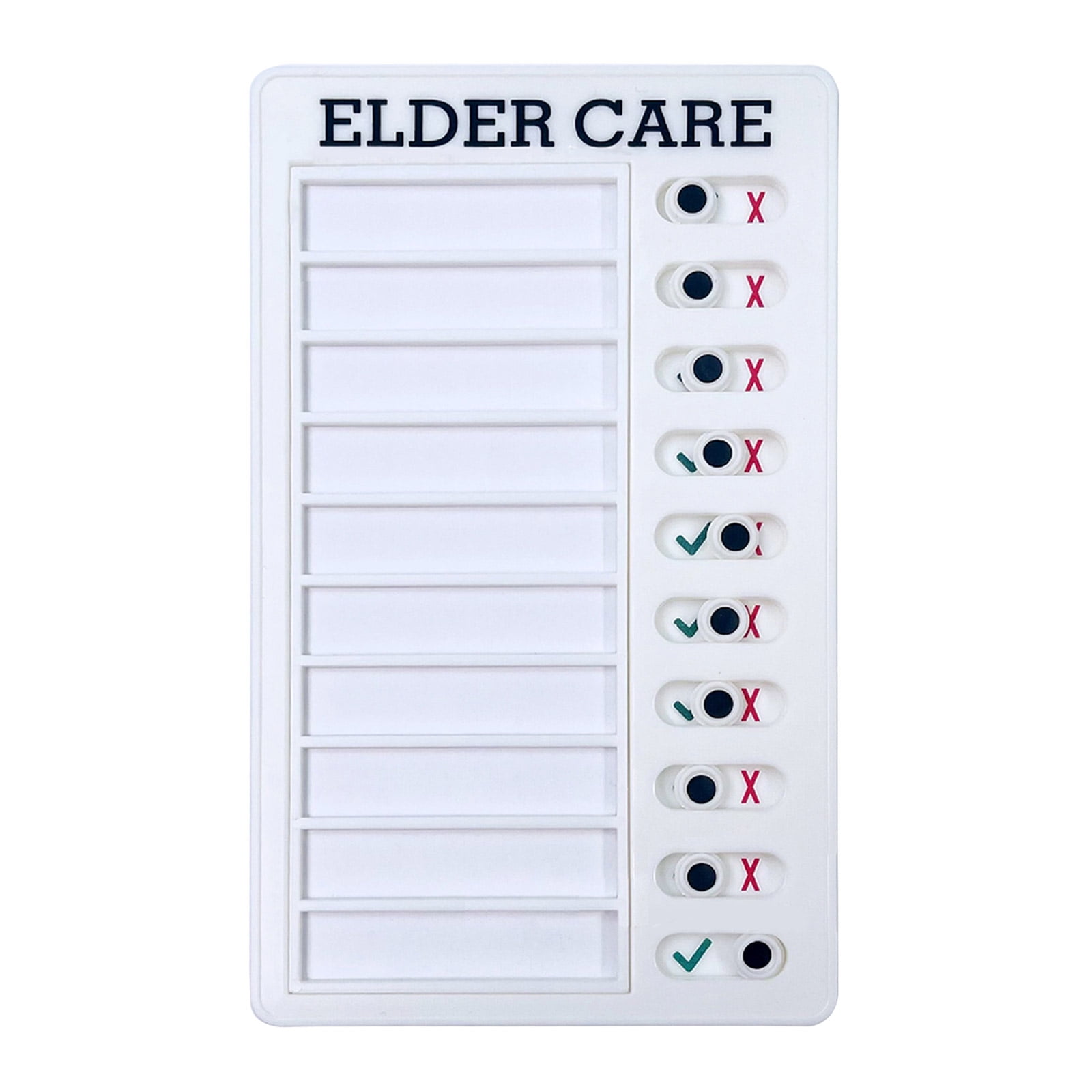 Buy Dasbsug Daily Task Planning Board Portable Plastic Memo Checklist Board Detachable Blank ...