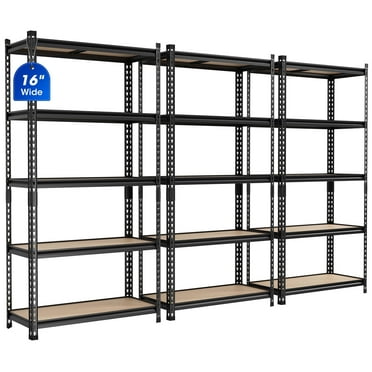 Maxit 72 in. H x 36 in. W x 18 in. D Resin Shelving Unit - Walmart.com