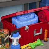 Sterilite Footlocker, Heavy Duty Plastic Storage Container, with Handle ...